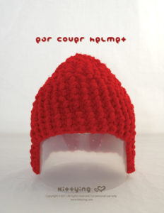 Ear Cover Wool Helmet Crochet Pattern · Kittying Crochet Pattern