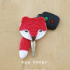 Foxy with Fox Key Cover Crochet Accessories · Kittying Crochet Pattern
